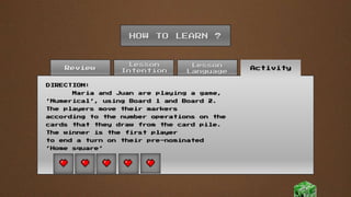 Consolidation-Camp-Math-Lesson-2.pptx | Homework and Study | Education