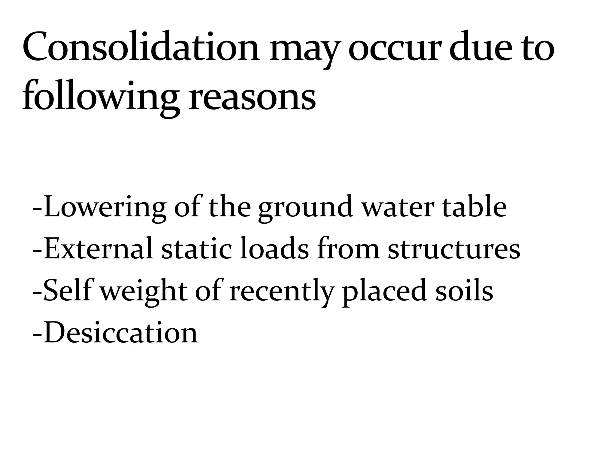 Consolidation of soil introduction | PPTX
