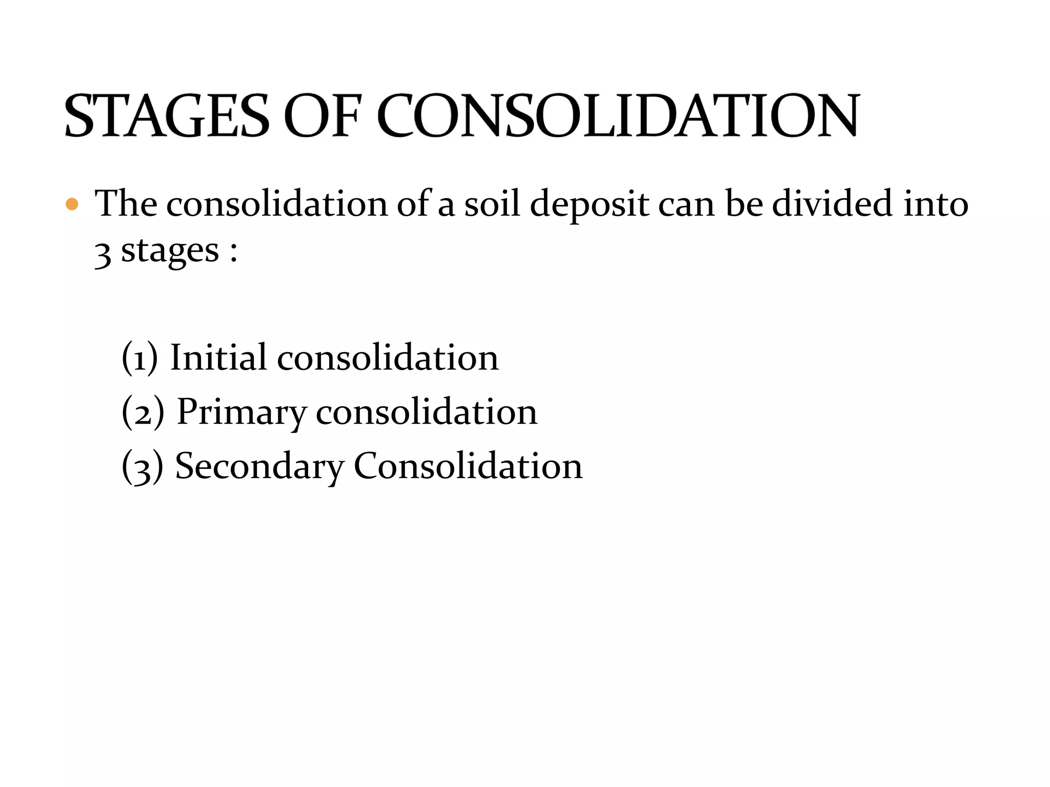 Consolidation of soil introduction | PPTX