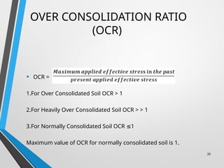 Consolidation of Soil in geotechnical engineering | PPTX