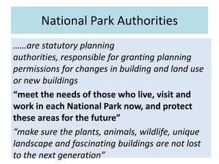 National Park lesson with the Lake District | PPTX