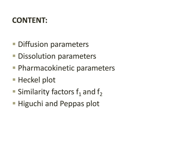 Consolidation parameter | PPTX