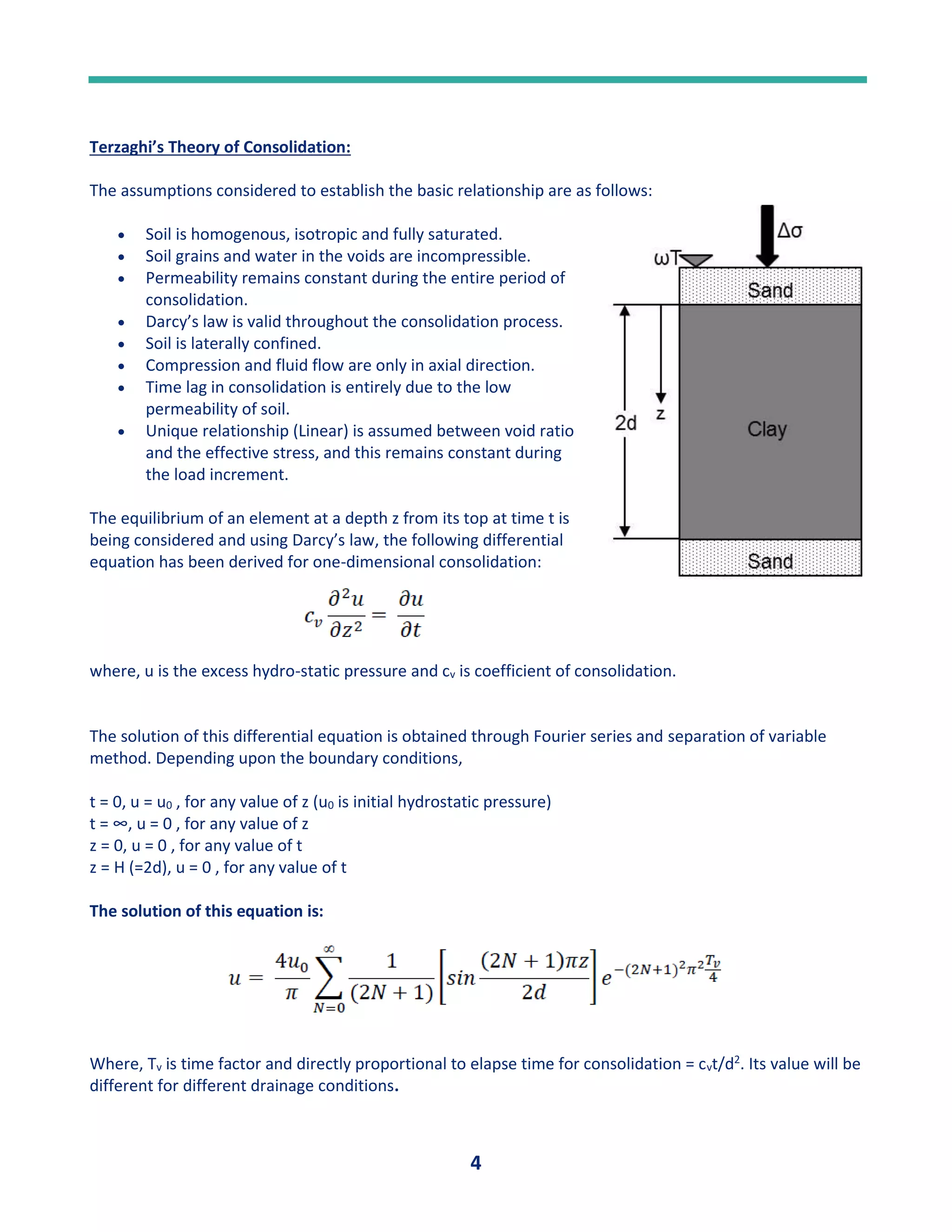 1-D Consolidation Test | PDF