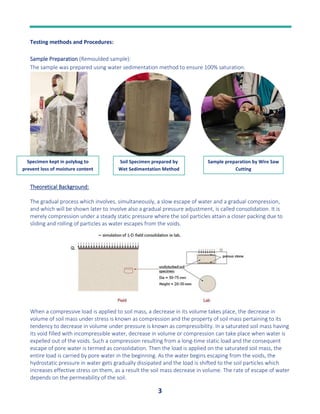 1-D Consolidation Test | PDF