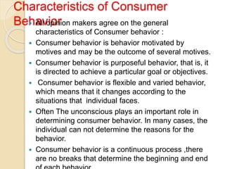 Consomer behevior 1 | PPT