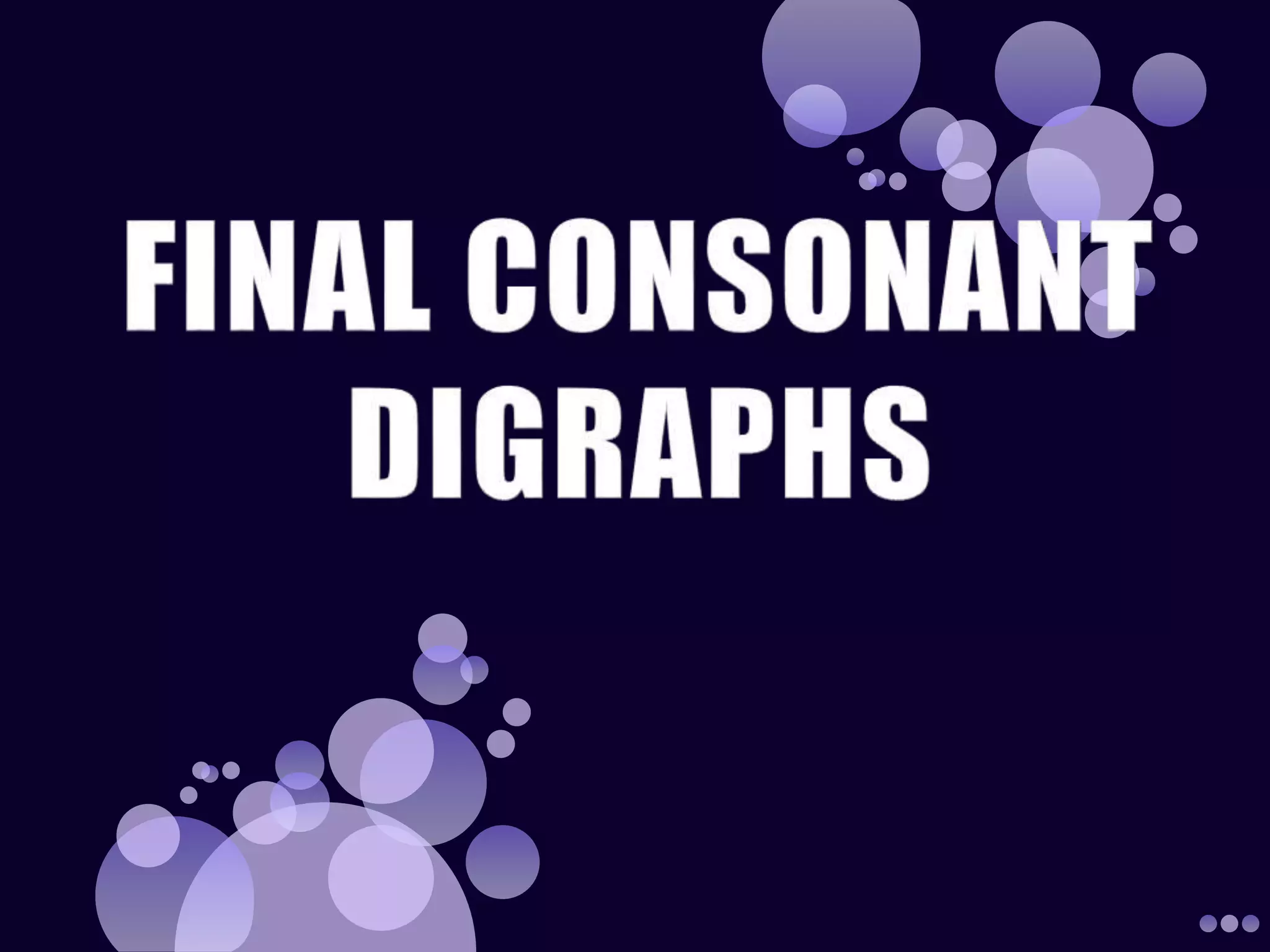 Consonant blends-power-point | PPTX