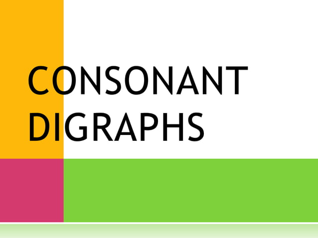 Consonant blends-power-point | PPTX