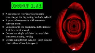 Consonant Clusters | PPTX