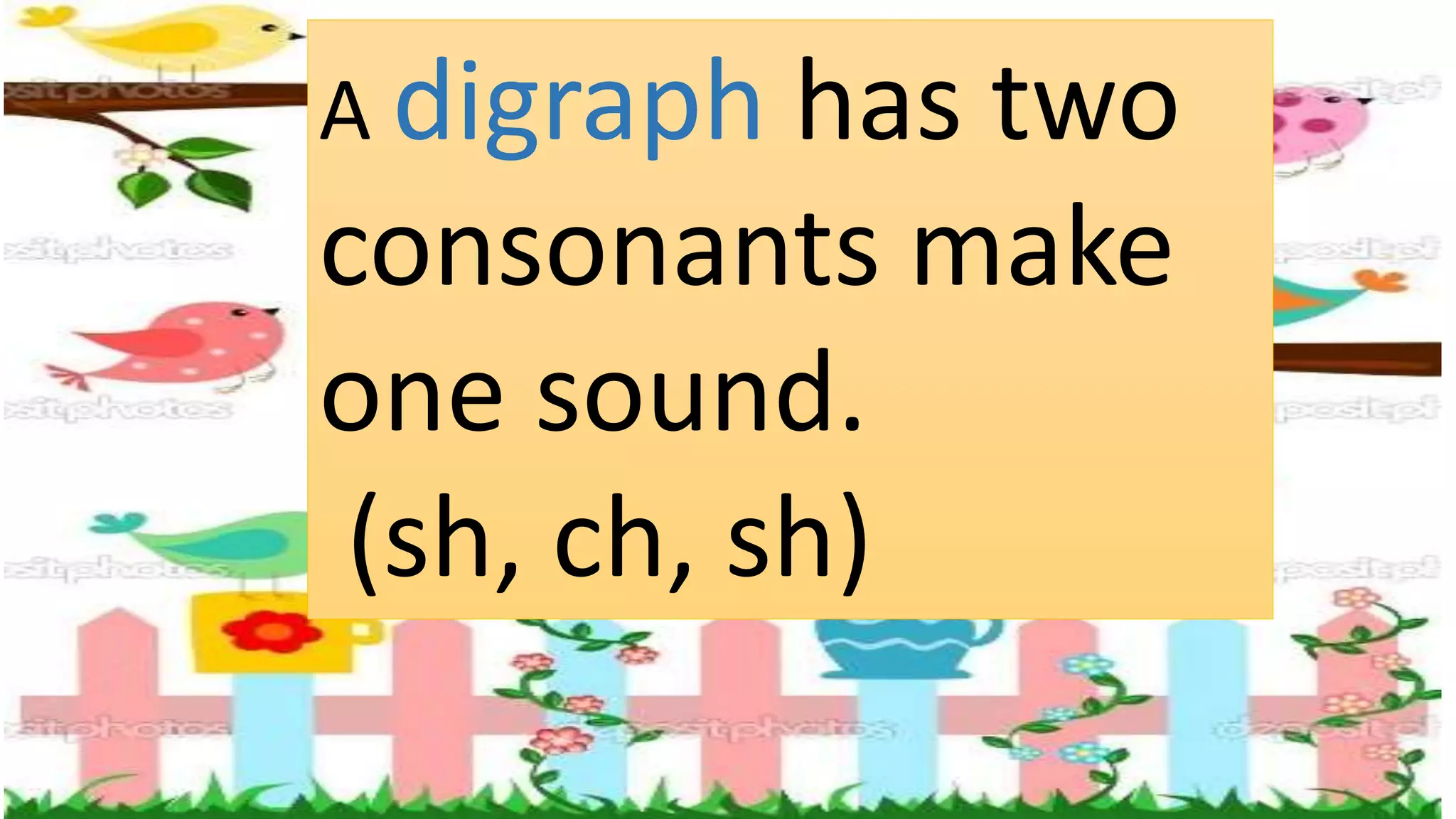 Consonant digraph | PPTX