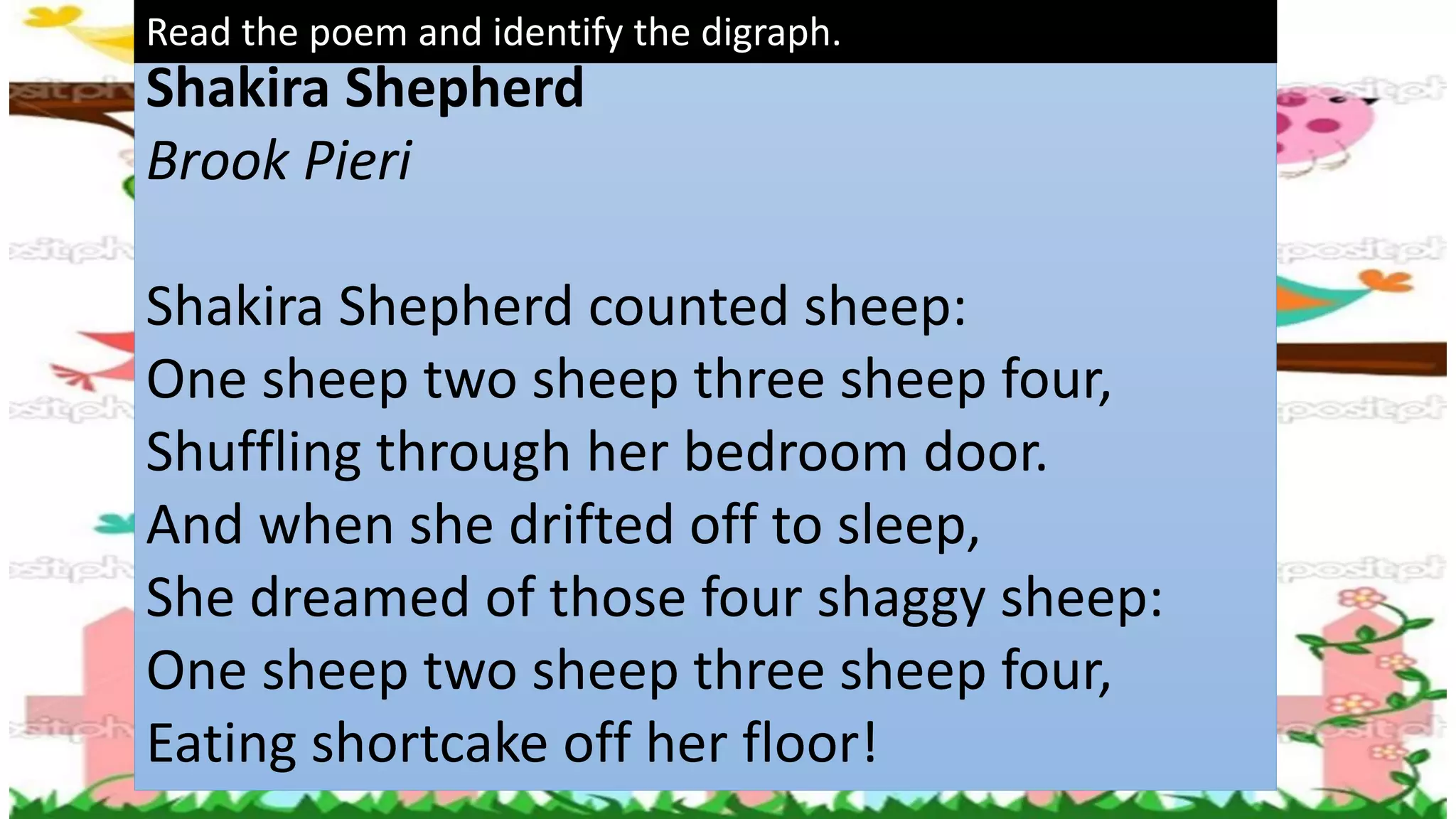 Consonant digraph | PPTX