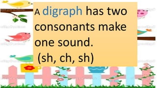 Consonant digraph | PPTX
