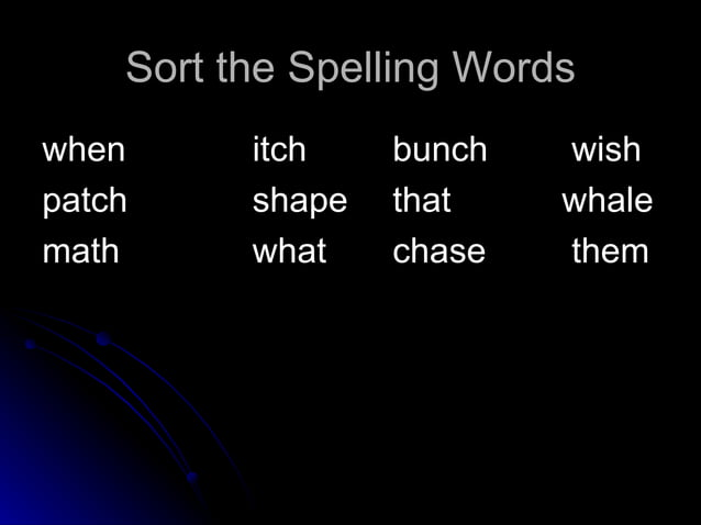 Consonant digraphs Powerpoint | PPT