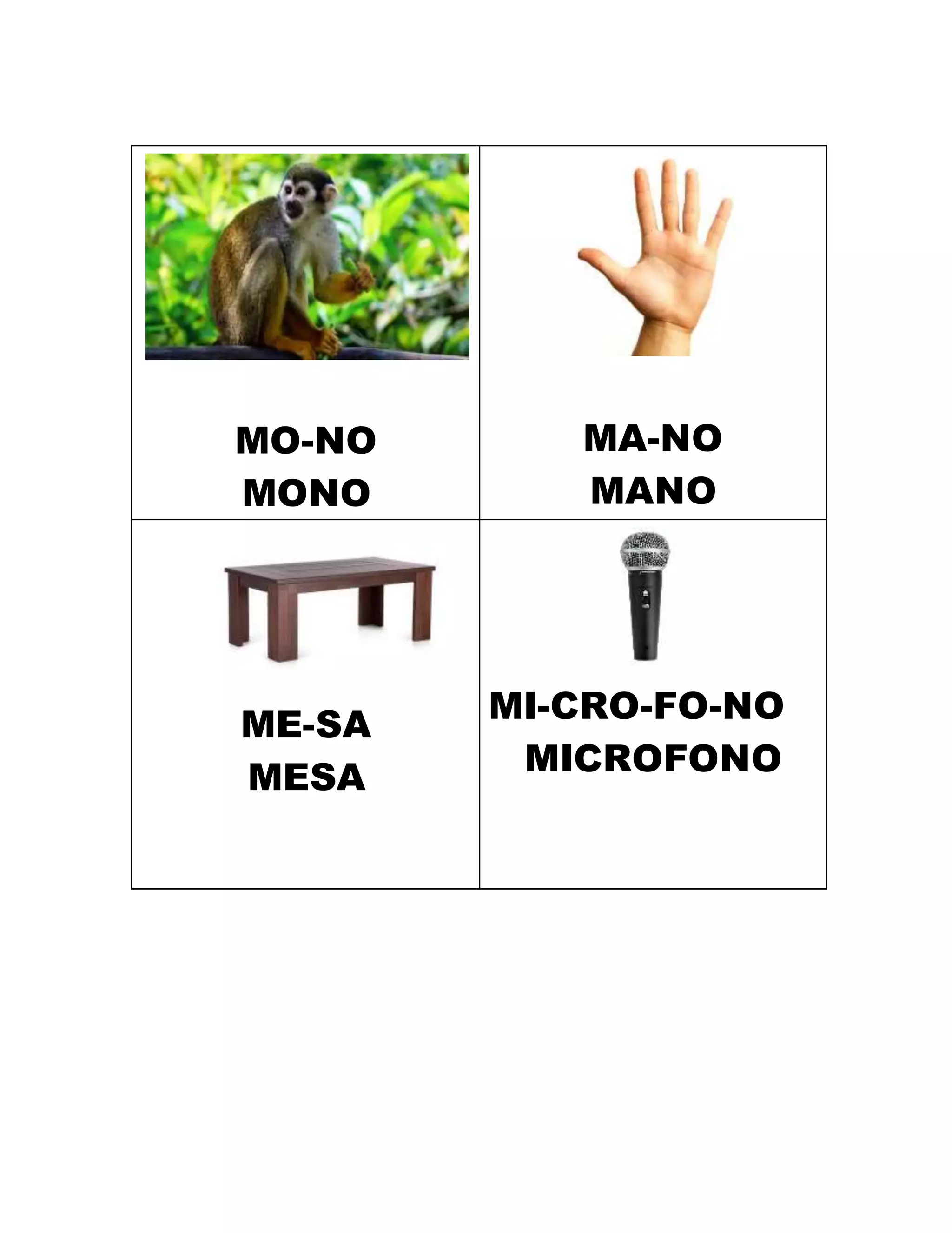 Consonante m material | DOCX