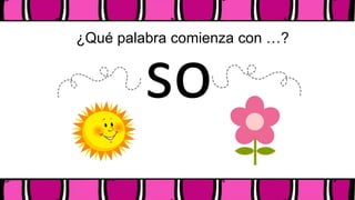 Consonante s | PPTX