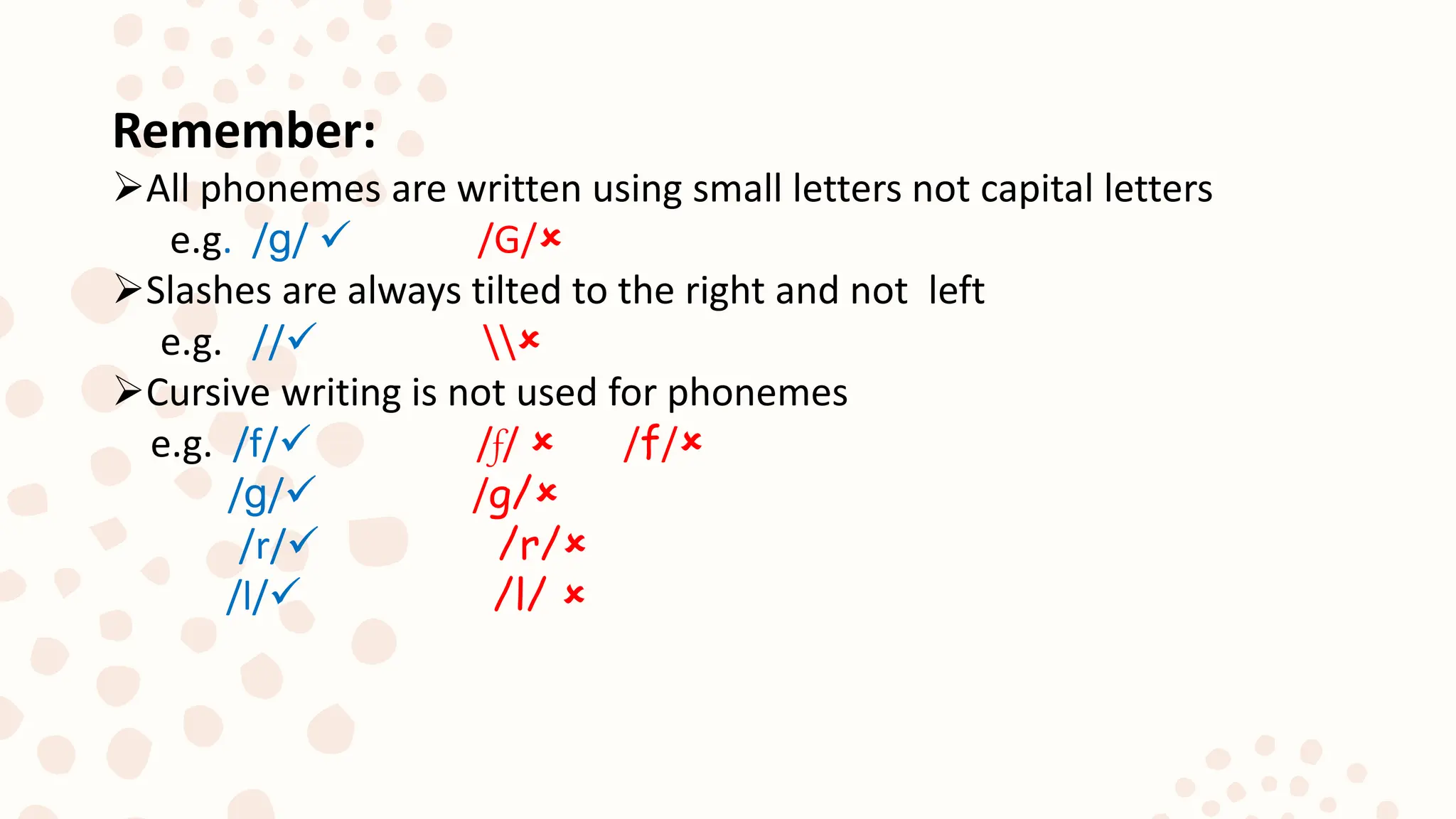 Consonant phonemes .Consonant Phonemespptx | PPT