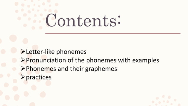 Consonant phonemes .Consonant Phonemespptx | PPT