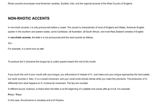 Consonant phonemes in English - a guide to sounds | PDF