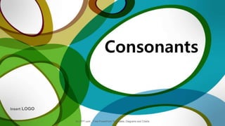 Consonants | PPT