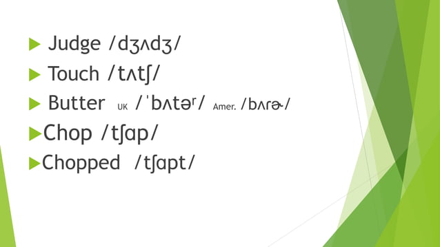 Consonant sounds | PPT