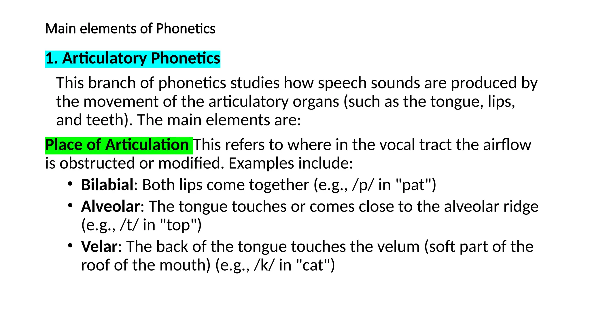 phonetics and phonology CONSONANT SOUNDS | PPTX