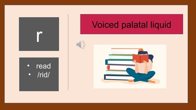 consonant_sounds/ pronunciation in english language | PPT