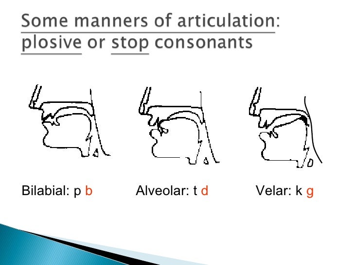 Consonants presentation