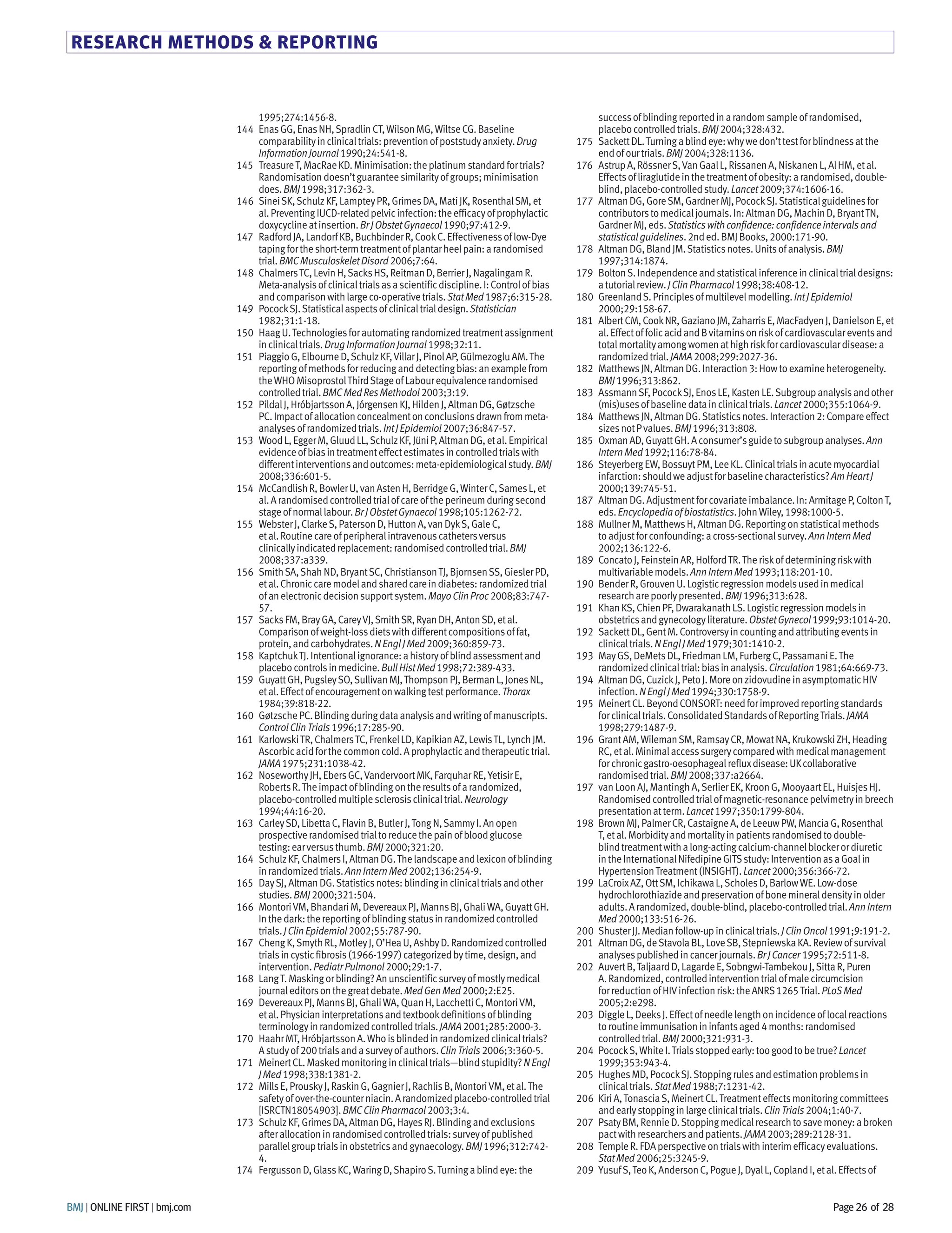 Consort 2010 explanation and elaboration (bmj) | PDF