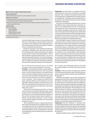 Consort 2010 explanation and elaboration (bmj) | PDF