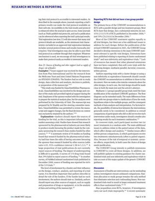 Consort 2010 explanation and elaboration (bmj) | PDF