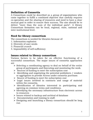 IIM Consortia | DOCX