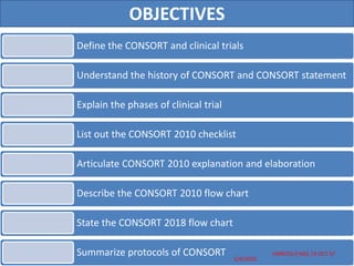 Consort in clinical trial. PHASES CLINICAL TRIALS. EVIDENCE-BASED ...