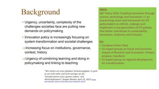 OECD-Vinnova workshop, 7-8 February 2022 | PPT