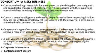 Consortium banking | PPTX