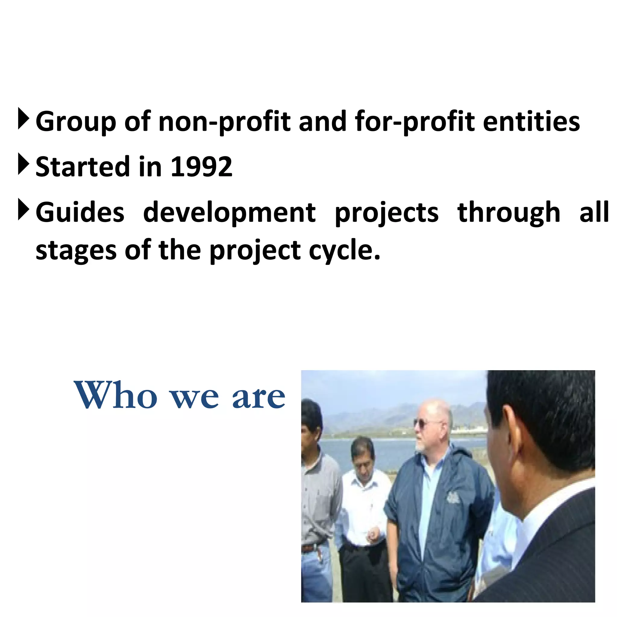 Consortium presentation. 1 | PPT