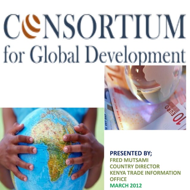 Consortium presentation. 1 | PPT | Non-Profit Organizations | Industries