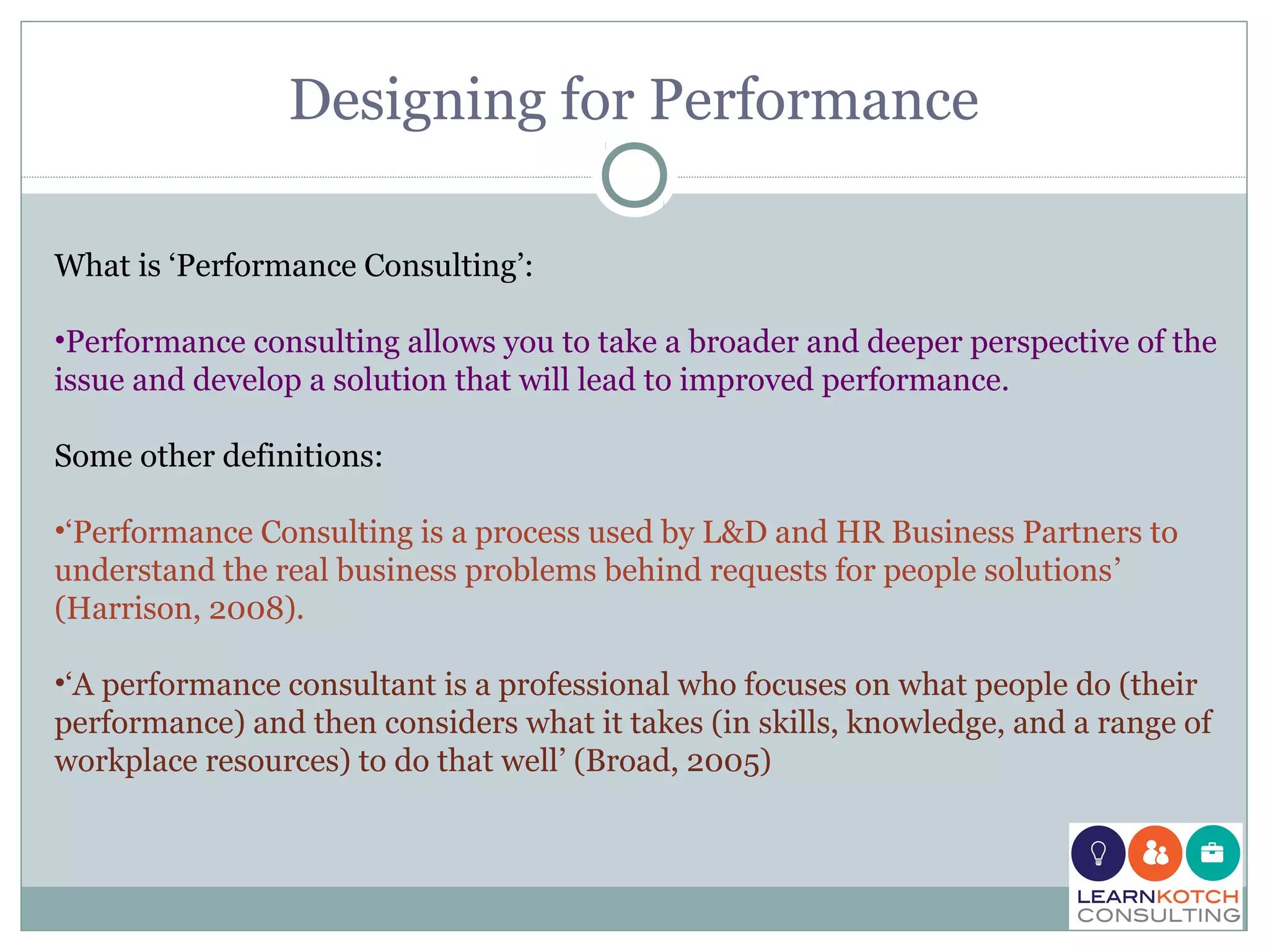 iDesign X 2015: Designing for Performance | PPS