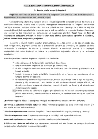 Conspect bugetarea | DOCX
