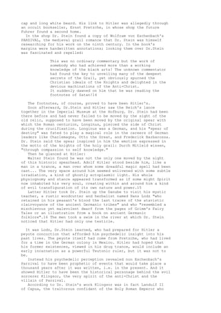 Conspiracy hitler occult | DOC