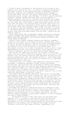 Conspiracy hitler occult | PDF