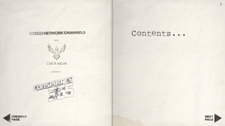 Television series Conspiracy 365 Press Kit | PDF