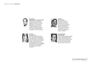 Conspiracy Profile | PPT