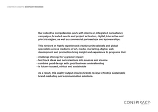 Conspiracy Profile | PPT