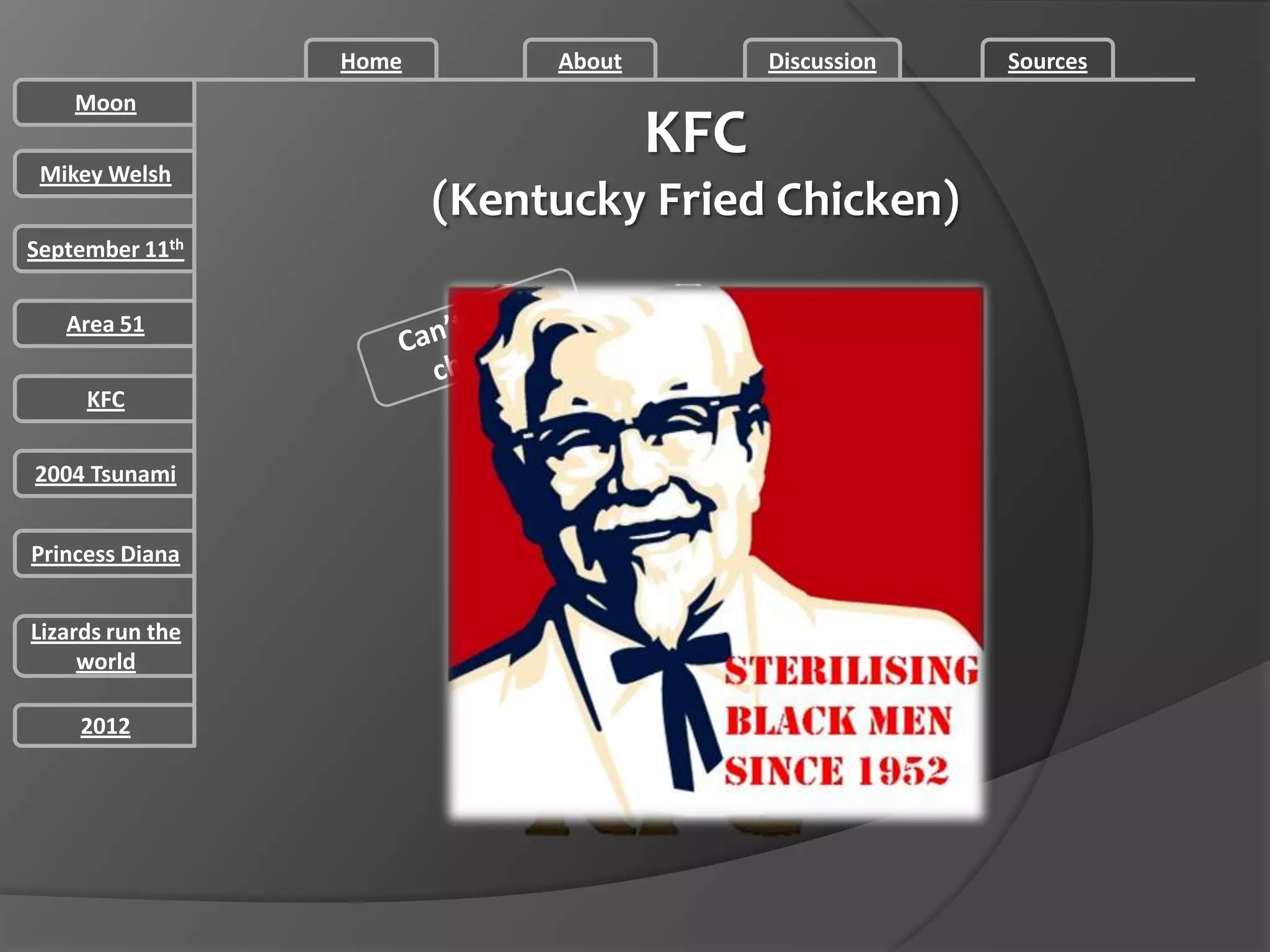 Conspiracy theories presentation | PPSX