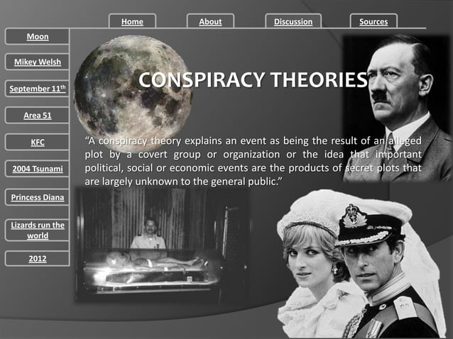 Conspiracy theories presentation | PPSX | Reptiles | Pets