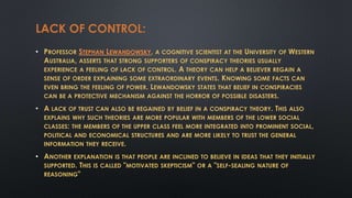 Conspiracy Theory | PPTX