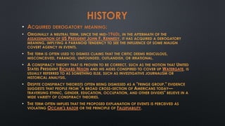 Conspiracy Theory | PPTX
