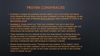 Conspiracy Theory | PPTX