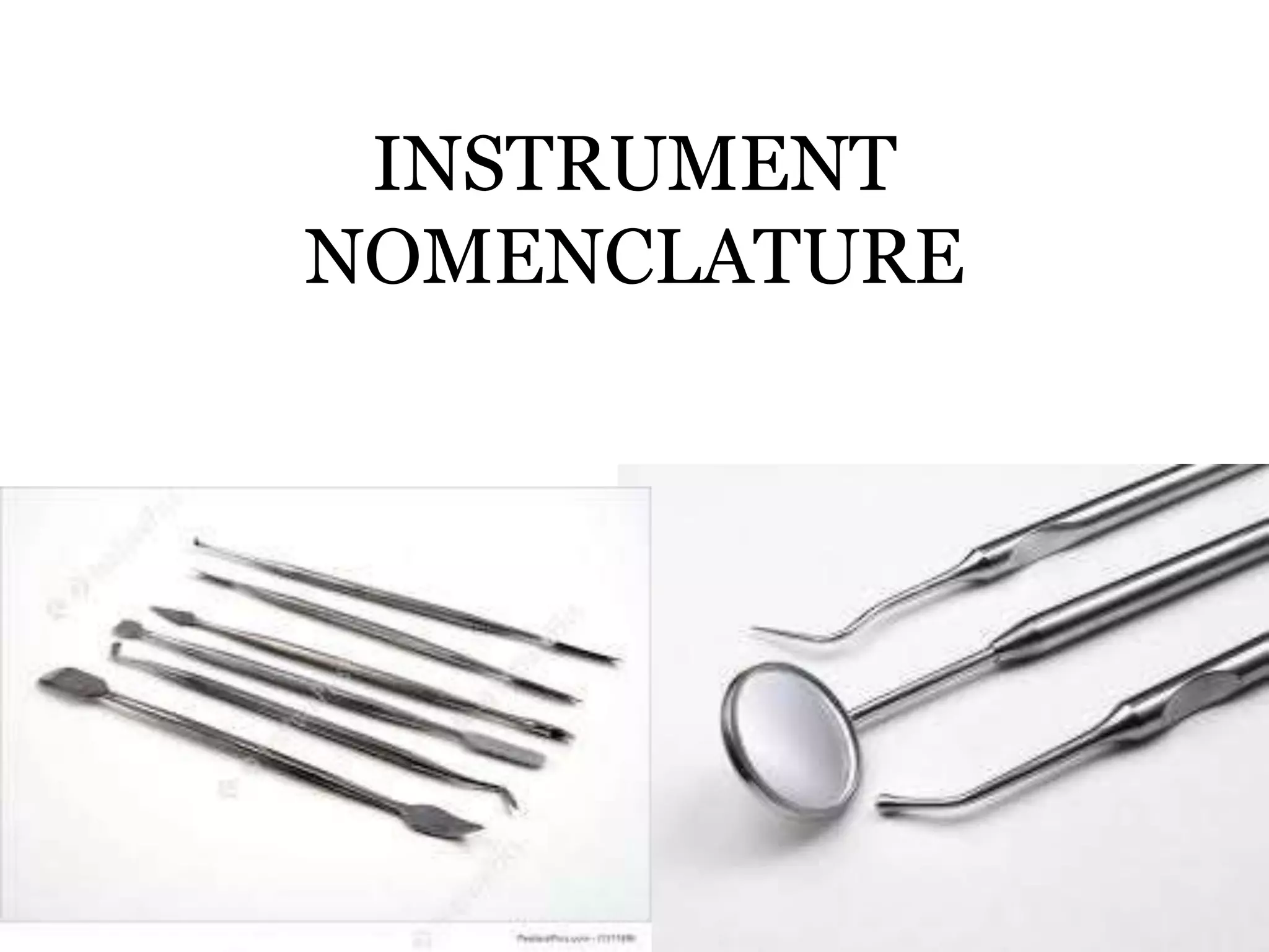Instruments used in Conservative Dentistry | PPTX