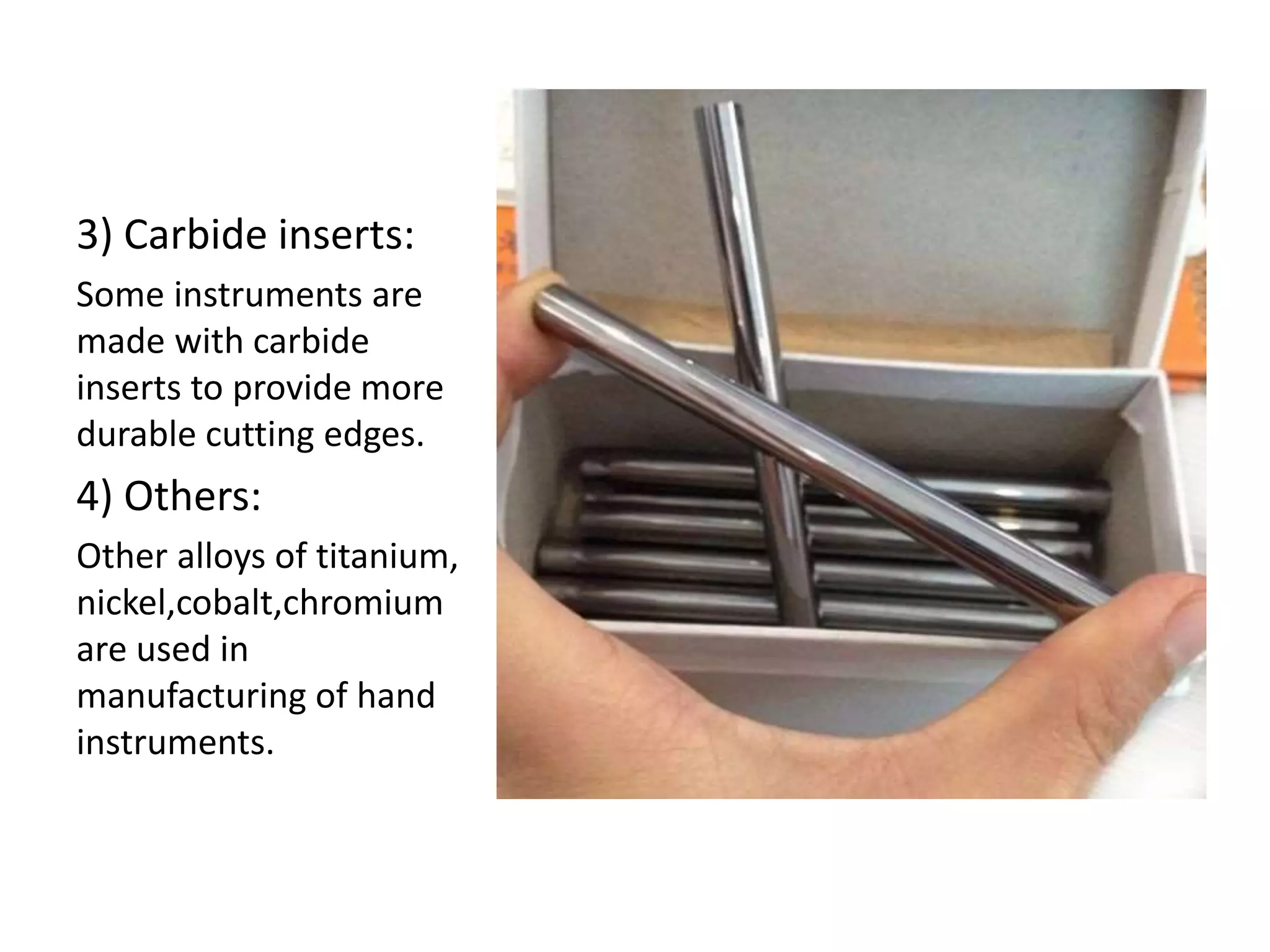 Instruments used in Conservative Dentistry | PPTX
