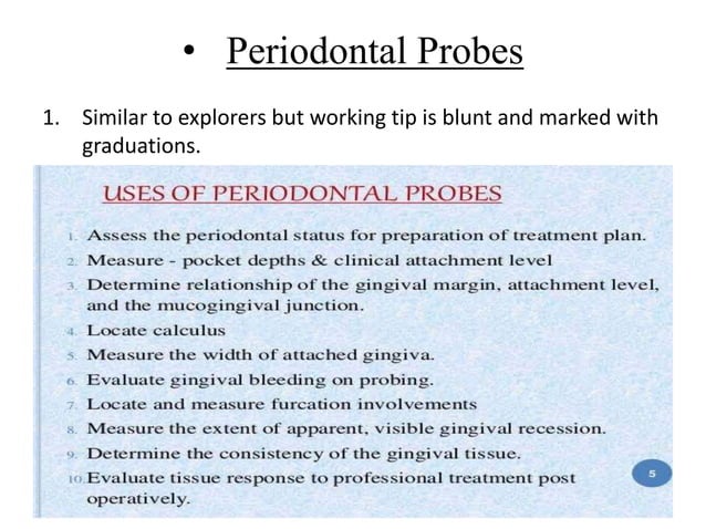 Instruments used in Conservative Dentistry | PPTX
